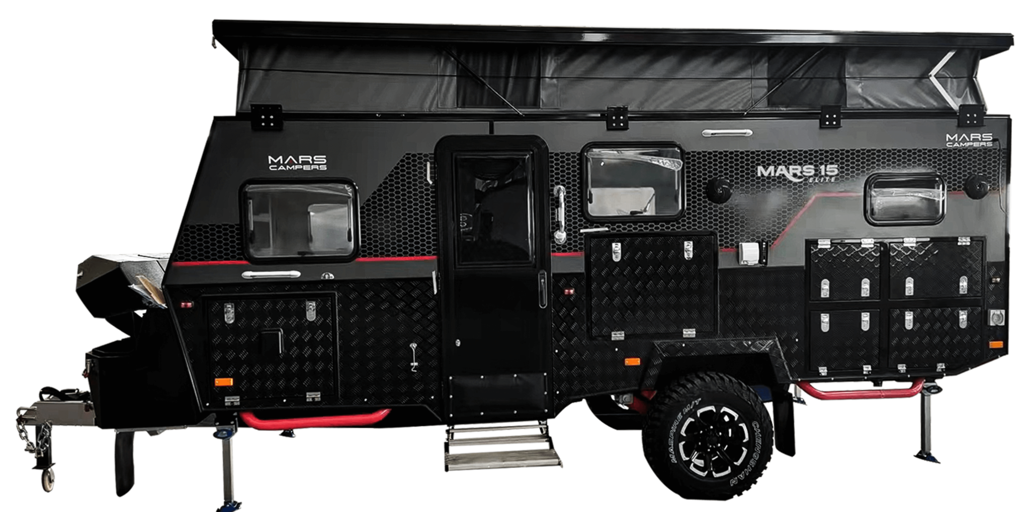 15ft. Family Pop Top Hybrid Caravan w/ Bunks | Mars15 Elite MKII