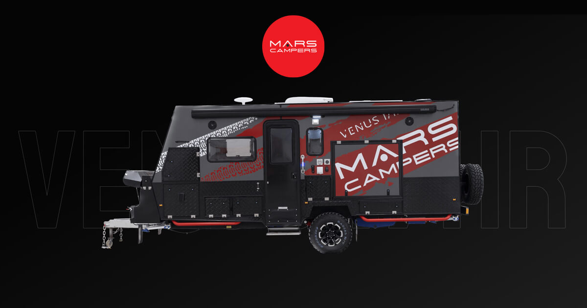 17 ft. Family Off-Road Caravan (2 Adults, 2 Kids) Venus 17HR