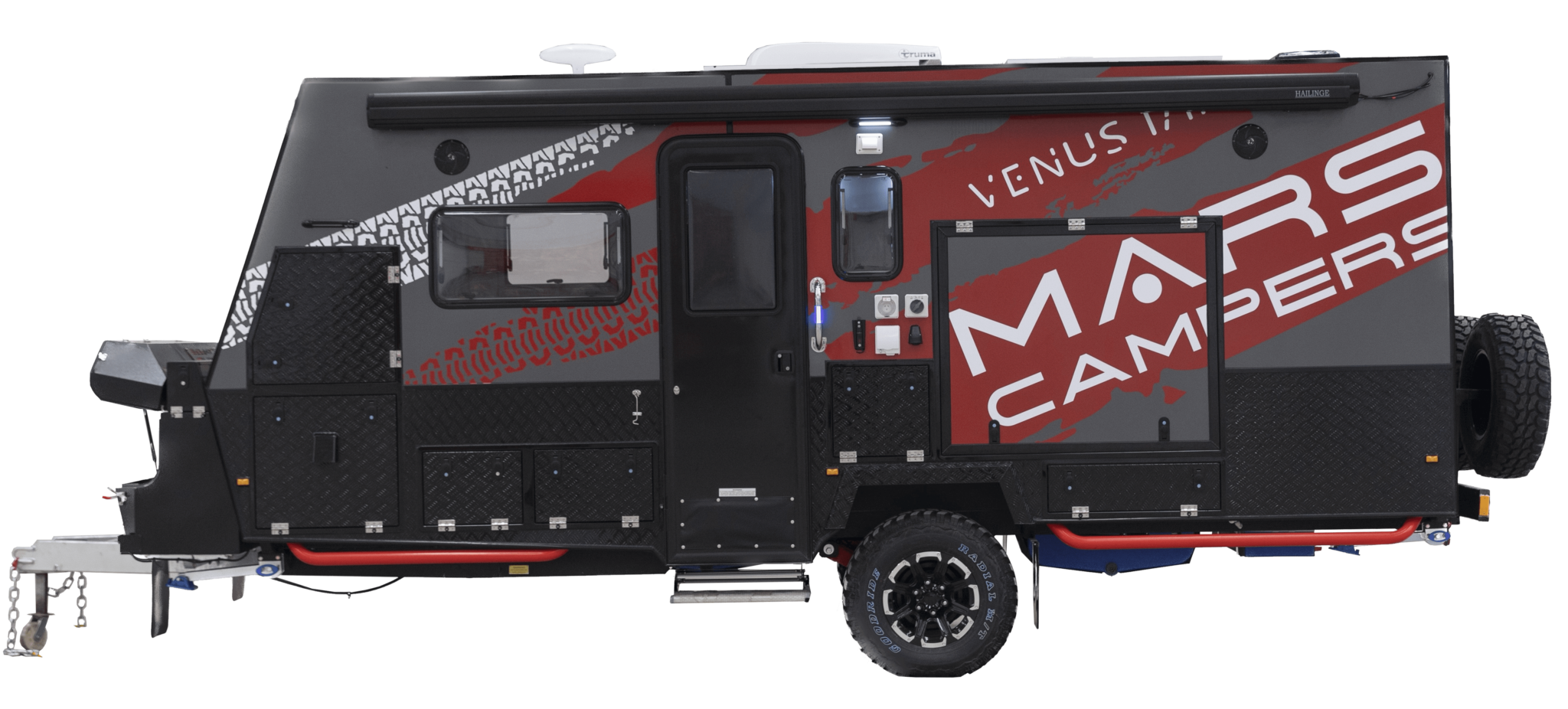 17ft Hybrid Caravans • Mars Campers