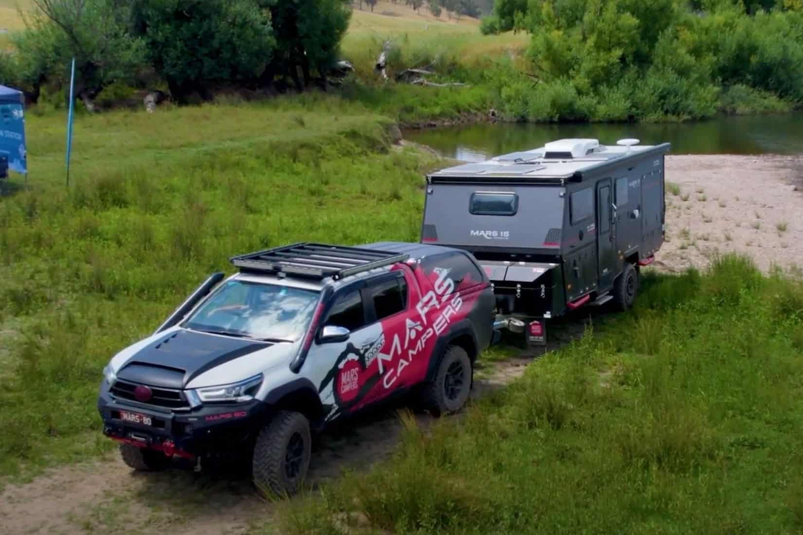 15ft. Couples Pop Top Hybrid Caravan | Mars 15 Premium MKII