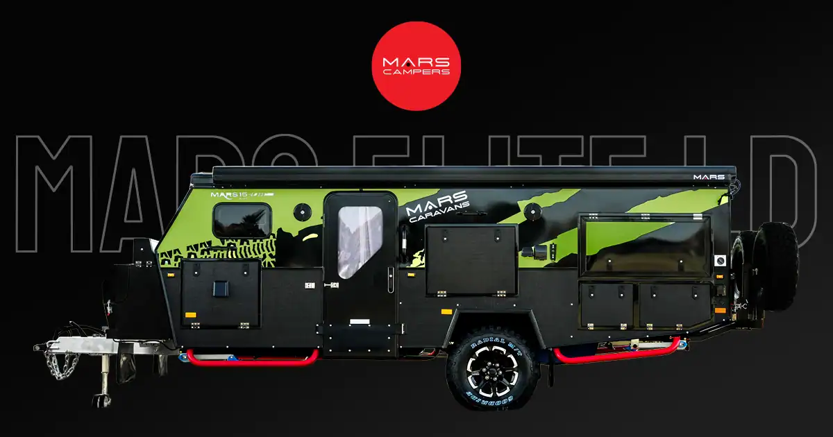 15ft. Low Profile Pop Top Hybrid Caravan (w/ Bunks) | Mars 15 Elite LD