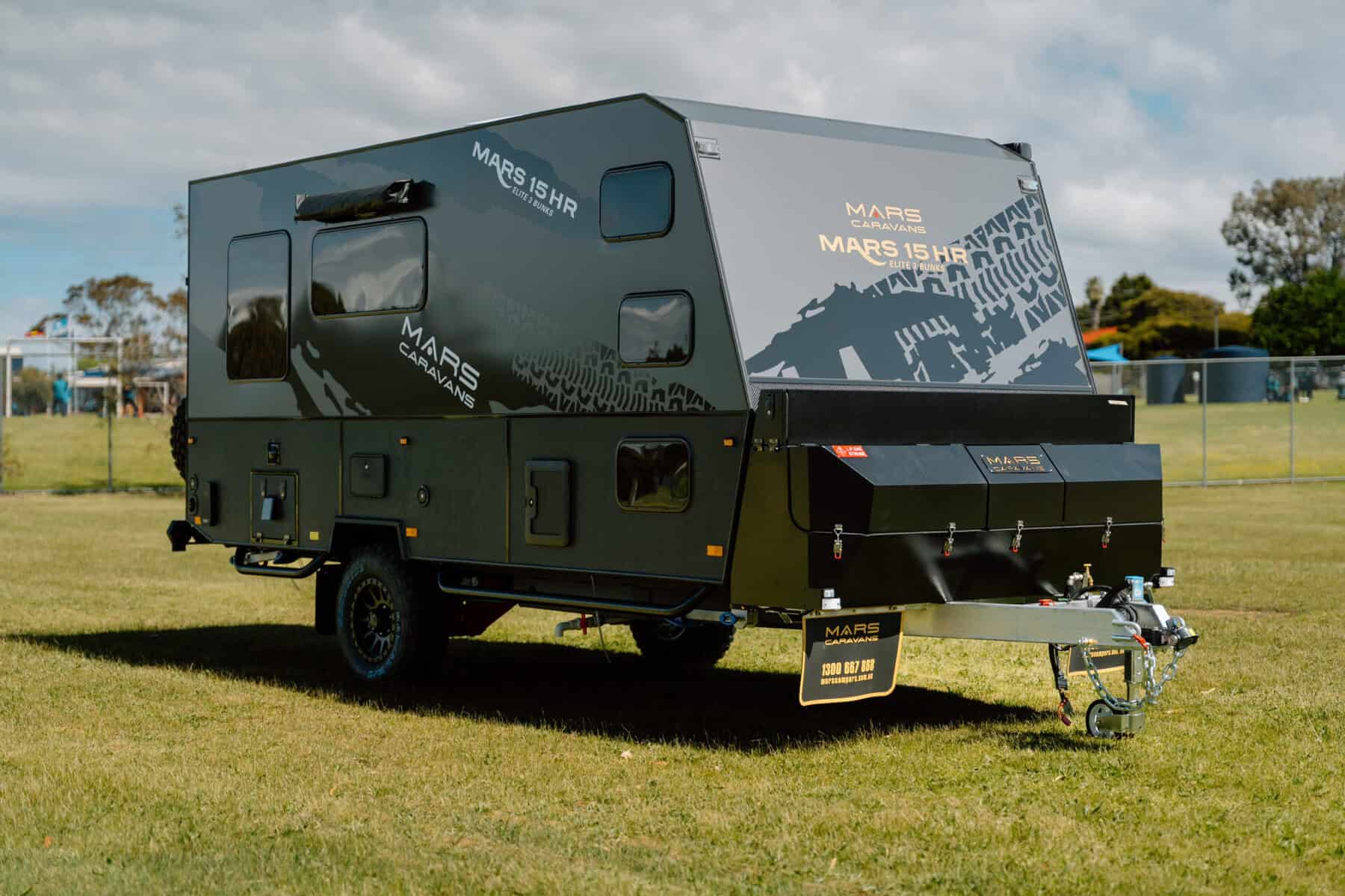 15ft. Family Off Road Caravan w/ Triple Bunks | Mars 15 Elite Triple ...