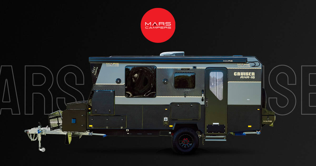 16ft. Off Road Couples Caravan • Mars 16 Cruiser RHR